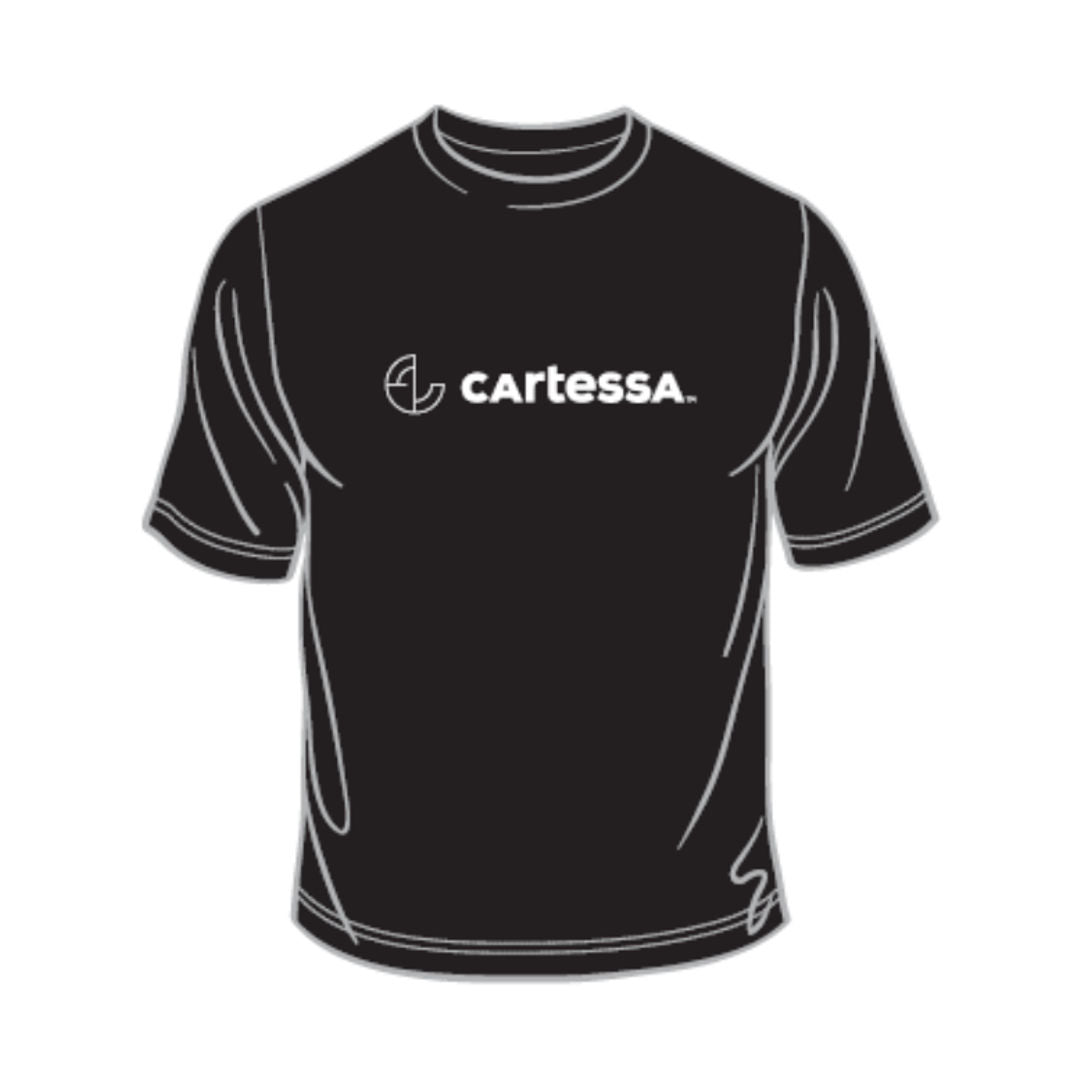 Cartessa Black Tultex Tee